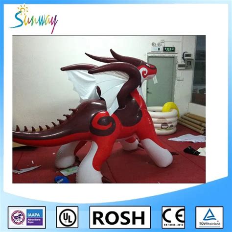 Sunway Pvc Inflatable Dragoninflatable Red Dragon For Promotion Buy