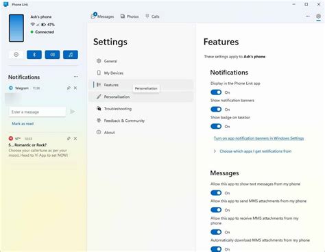 Microsoft Renames Your Phone Companion App To Phone Link Ghacks Tech News