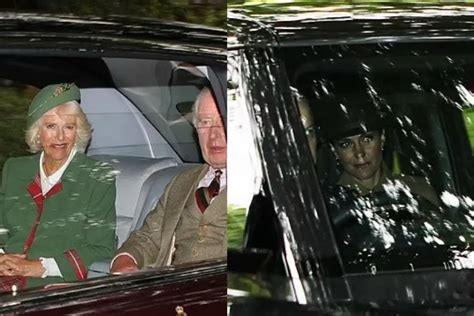 The Prince And Princess Of Wales Attended Church Service In Balmoral