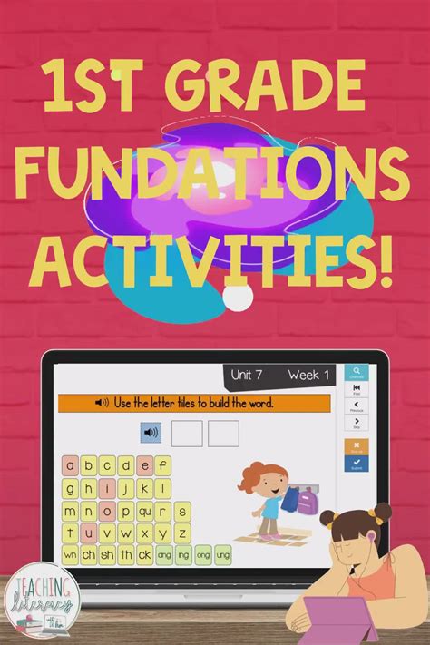 71 1st Grade Fundations Ideas Fundations Word Work Activities Word Work