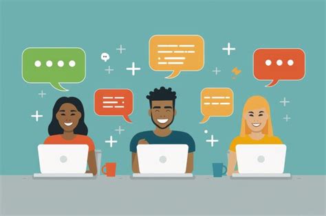 Customer Support Team Working Together Premium Ai Generated Image