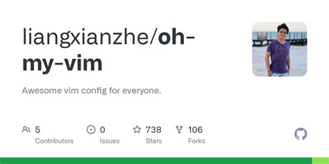 Github Liangxianzheoh My Vim Awesome Vim Config For Everyone