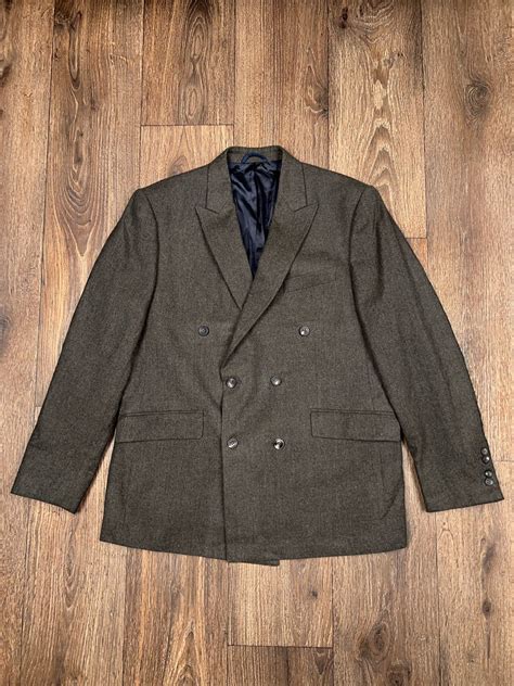 Hackett Hackett London Fox Brothers Mayfair Wool Blazer Grailed
