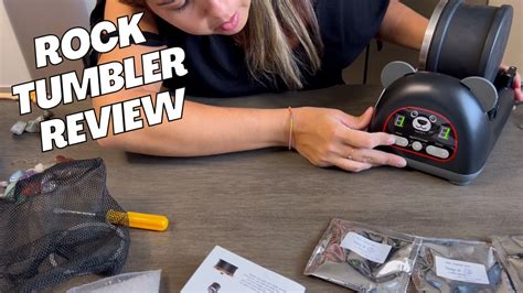 Run Run Deals Professional Rock Tumbler Kit Review Video