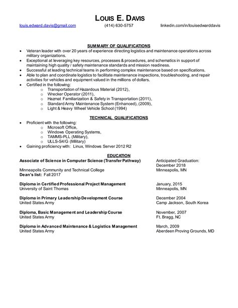 Louis Davis Resume June 2018 Docx