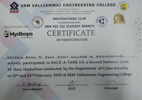 🎉 successfully completed my first national level hackathon 🚀 i m