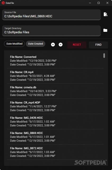 Datefile Download Softpedia