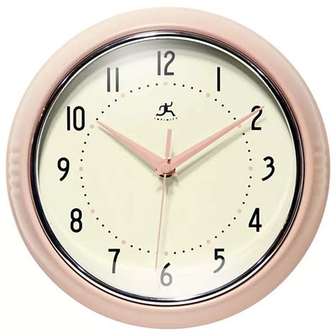 Infinity Instruments Vintage Round Wall Clock