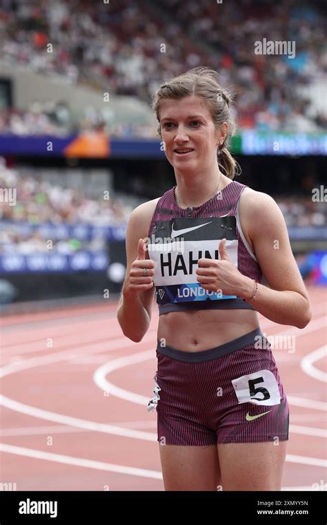 Sophie Hahn After Winning The Ambulant 100m In The London Diamond