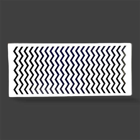 Bakeguru® Geometric Pattern Stencil Royal Icing And Lustre Dust Stencil