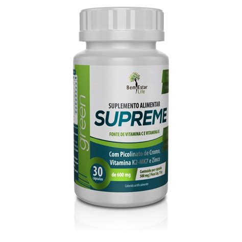 Detox Supreme Green Capsulas Emagrecedor Shopee Brasil