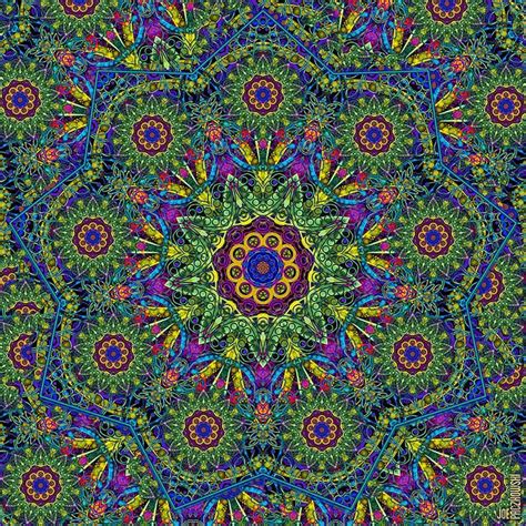 An Artistic Rendering Of The Baha I Faith S Nine Pointed Star Symbol By
