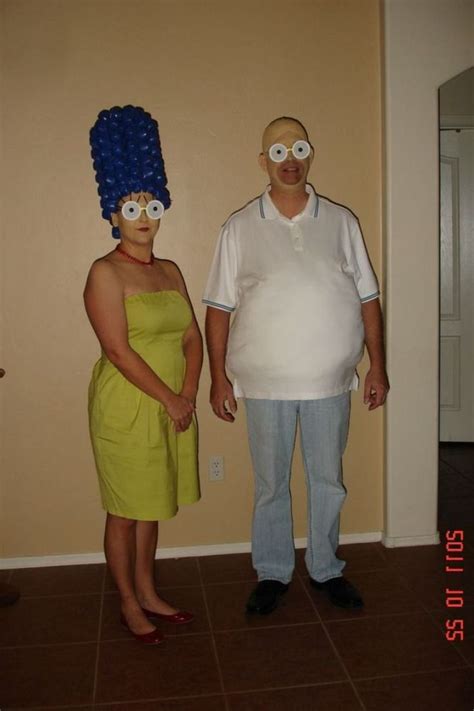 Halloween Simpsons Costumes In 2025 Couples Halloween Outfits Funny Couple Halloween