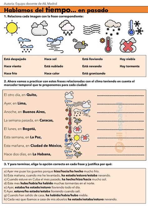 Ejercicio Interactivo De Tiempo Y Clima Theme Route