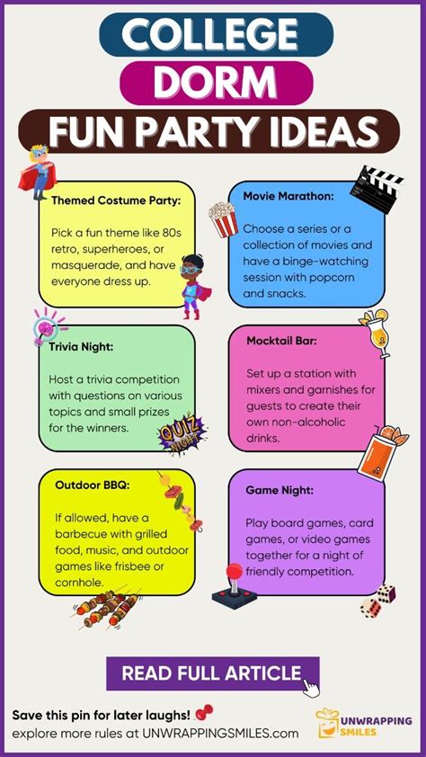 College Dorm Party Essentials Themes Decor And Fun Activities