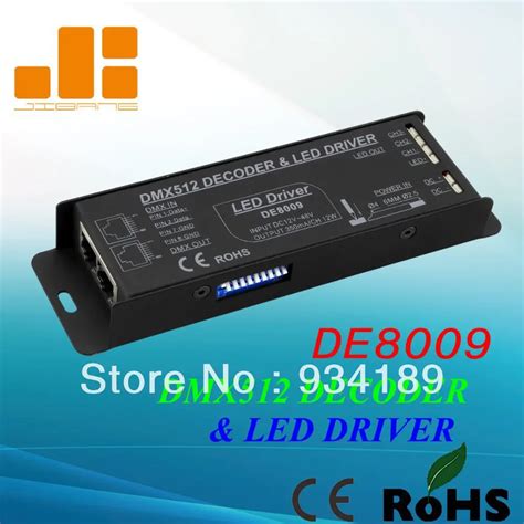 Free Shipping Dmx Constant Current Decoder Led Driver Channels