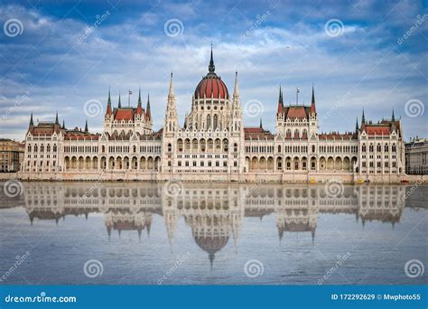 The Hungarian Parliament Building Also Known As The Parliament Of