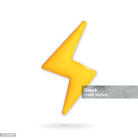 3d 벡터 만화 플래시 볼트 번개 기호 디자인 스톡 일러스트레이션 3차원 형태에 대한 스톡 벡터 아트 및 기타 이미지 3차원 형태 개념 경계 표지 Istock