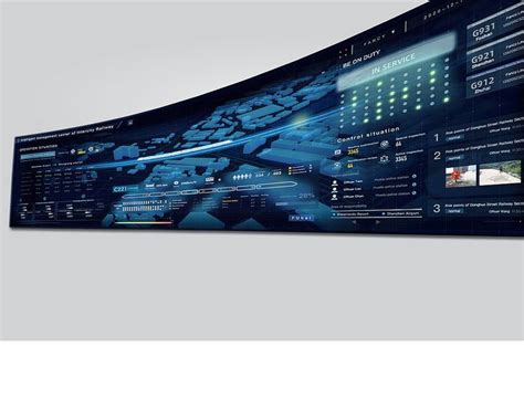 Red Dot Design Award Intelligent Management Center Of Rail Transit Web Ui Design Management