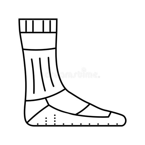 Illustration Vectorielle De Licône De La Ligne De Vêtements