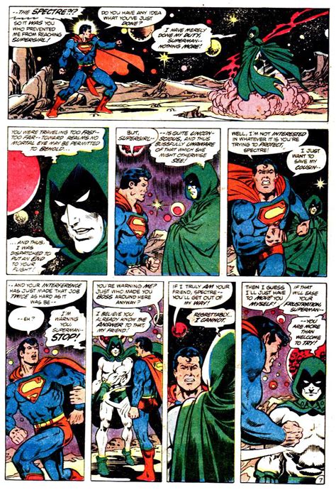 Superman Vs Spectre Battles Comic Vine