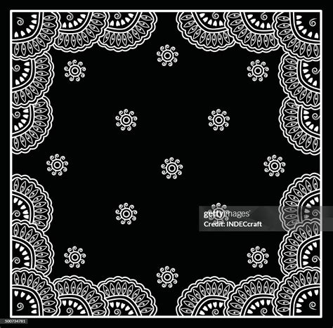 Vector Bandana Design High Res Vector Graphic Getty Images