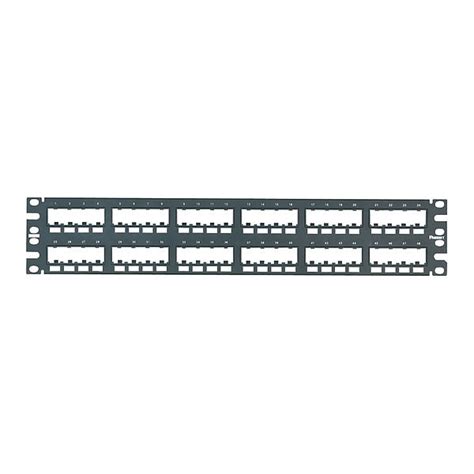 Panduit Patchpanel Pt Modflushmnt Bl CPP FMWBLY Zoro