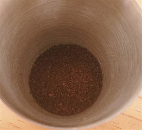 분쇄도가 가는 원두 브루잉