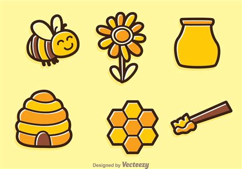 Bee Free Vector Art 20052 Free Downloads