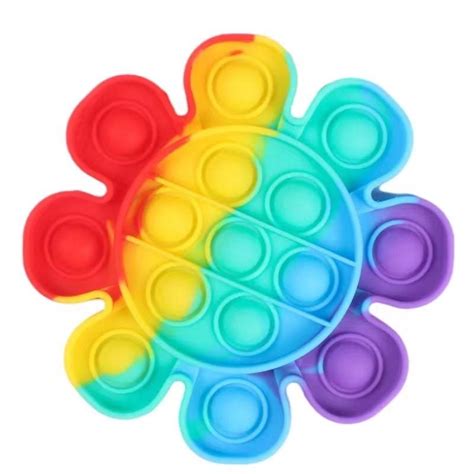 Jual Pop It Pop It Fidget Toy Mainan Pop It Murah Pop It Square Rainbow