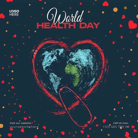 Plantilla De Publicación En Las Redes Sociales Del Día Mundial De La