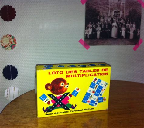 Loto Des Tables De Multiplication Fernand Nathan Multiplication