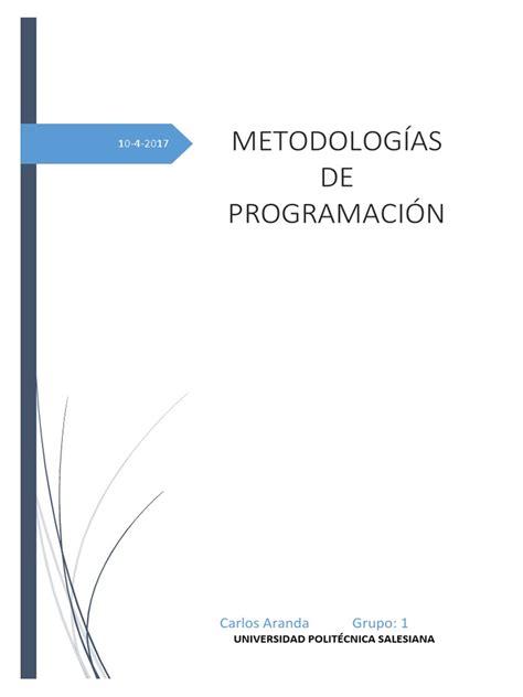 Programación Estructurada Pdf Objeto Informática Programacion Funcional