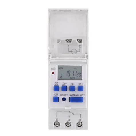 1pc lcd display weekly programmable electronic relay time switch 16on