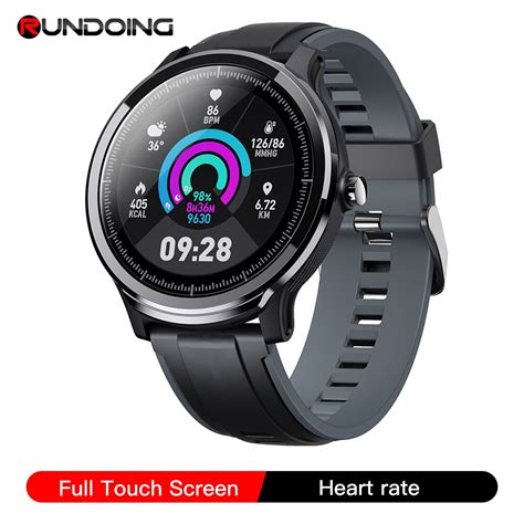 RUNDOING SN80 Reloj Inteligente De Pantalla Redonda Completamente