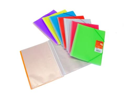 CARPETAS 20 FUNDAS MAXIPLAS CON ESPIRAL POLIPROPILENO TRASLÚCIDO