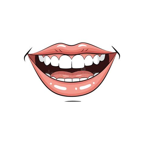 Cartoon Mouth Smile
