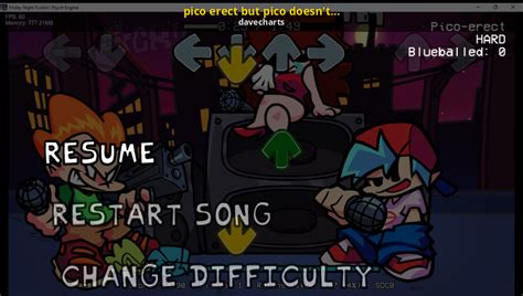 Pico Erect But Pico Doesnt Get A Turn Mod For Friday Night Funkin Fnf Mods