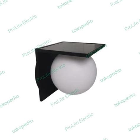 Jual Lampu Dingding Solar Pilar Light Taman Tenaga Matahari Sensor Jakarta Pusat Prolite