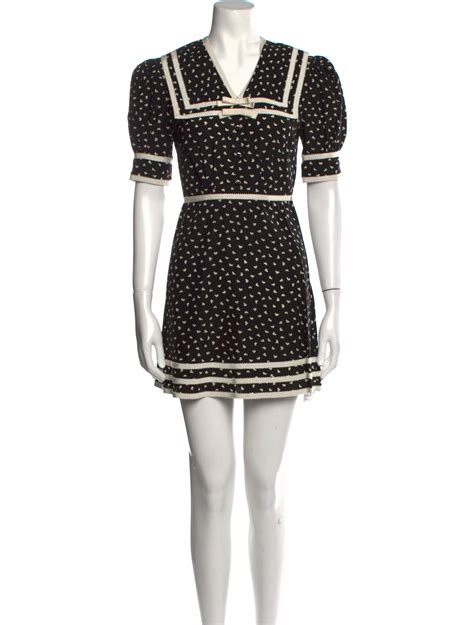 Miu Miu 2020 Mini Dress Black Dresses Clothing Miu182021 The