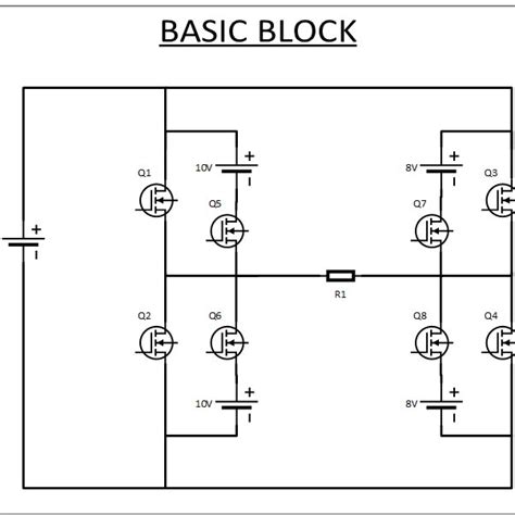 The Proposed Basic Unit Of 13 Level Inverter The Proposed Topology Can