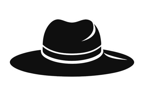 Stetson Hat Silhouette Icon Vector Graphic By M K Graphics Store