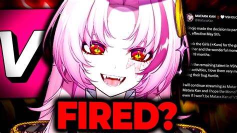 Vtuber Suddenly Terminated By Agency Matara Kan Situation Youtube