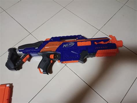 Nerf Rapidstrike Hobbies And Toys Toys And Games On Carousell