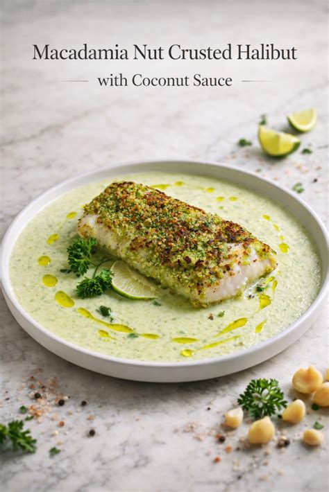 Macadamia Nut Crusted Halibut A Tropical Treasure Your Visual Guide