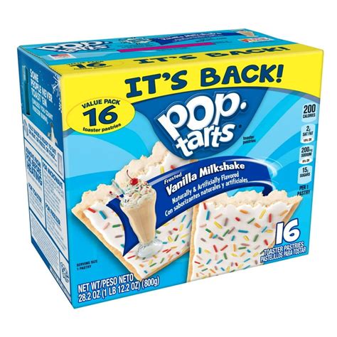 Pop Tarts Vanilla Cupcake
