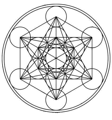 Metatron S Cube Symbol Its Origins And Meaning Mythologian Net