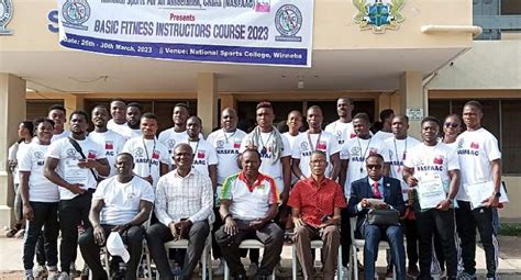 National Sports College In Winneba Holds Basic Fitness Instructors