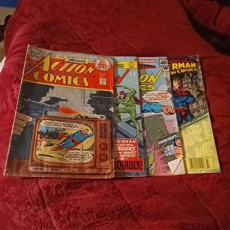 Giant Superman 76 Dc Worlds Finest Action Comic Silver Bronze Modern