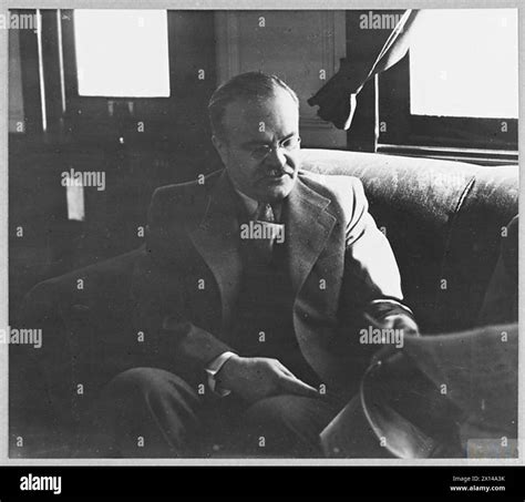 M Molotov In His Special Train Reading English Morning Newspaper